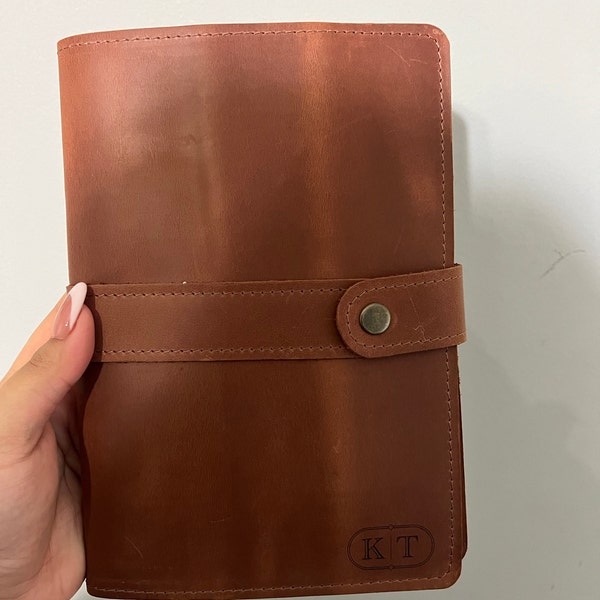 Unique Gift for Him, Mens Leather Journal Custom Notebook Cover Diary ...