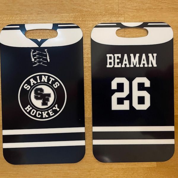 Customize With a Photo. Uniform Checklist. Personalized Picture Bag Tag ...