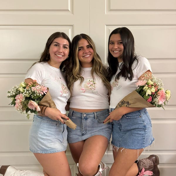 Yellow Polka Dot Big-kini // Bikini Clothesline Sorority Shirts ...