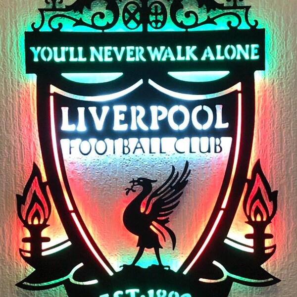 F.C. Barcelona Led Sign La Liga Football Team Fans Led Light Barcelona ...