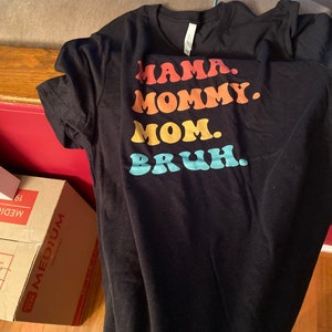 Custom Leveled up to Mommy Player 3 Has Entered the Game Shirt, Mom and ...