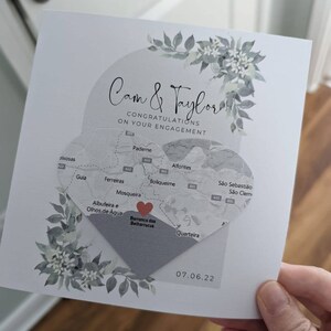 Personalised Location Map of Anywhere With Date Couple Wedding - Etsy