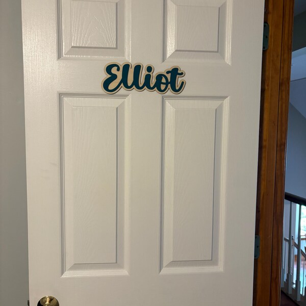 Personalized Kids Door Sign, Kids Door Name Sign, Nursery Wall Name ...