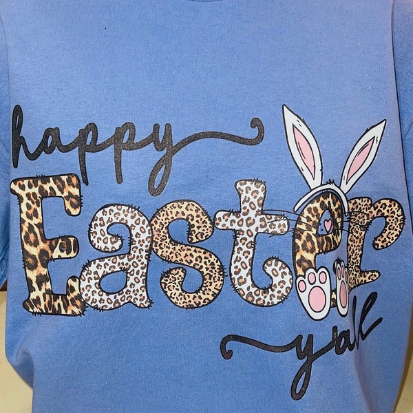 Easter Png, Happy Easter Leopard Sublimation Design Download, Easter ...