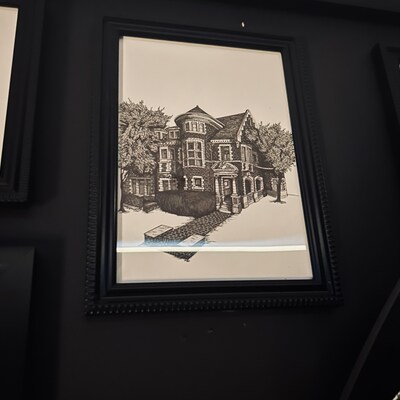 Creel House Stranger Things Spooky House Wall Decor Fine Art Print - Etsy