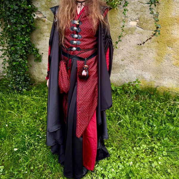 Female Fantasy Tabard Vest With Lacing - PDF Pattern for Instant ...