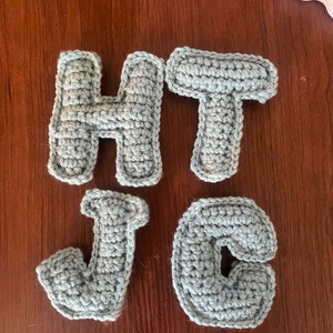 Alphabet and Math Bundle Crochet Patterns Soft Plush Letters Soft Plush ...