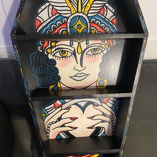 Nightmare 2ft Coffin Shelf - Etsy