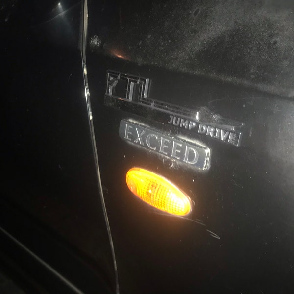 FTL Faster Than Light Jump Drive - Battlestar Galactica Car Emblem ...