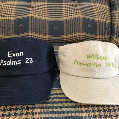 TODDLER Custom Text Baseball Cap Custom Color Hat and Embroidery. - Etsy