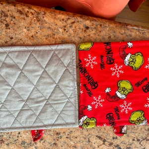 GRUMPY CAT 2 Piece Potholder / Hot Pad Set / Grumpy Cat Christmas Gifts ...