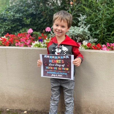 Last Day of Preschool Sign PRINTABLE, Last Day of School Chalkboard ...