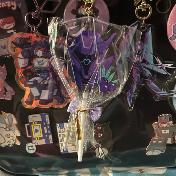 Lollipop Charm Keychain Transformers Prime and Ratchet and Clank - Etsy