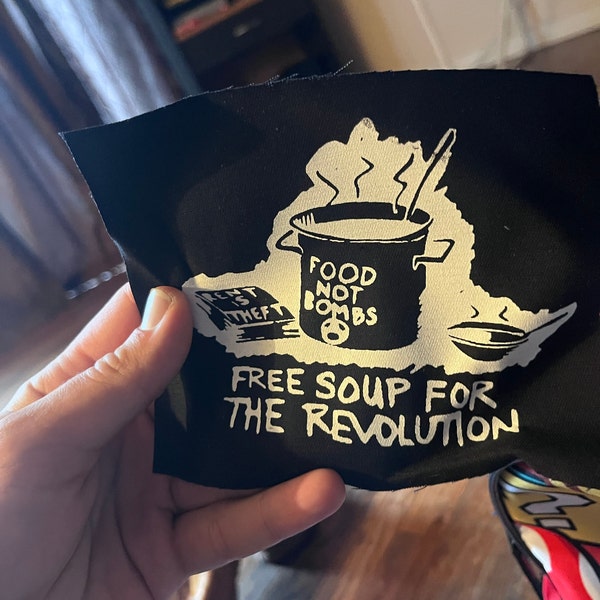 Free Soup for the Revolution Cloth Patch - Etsy