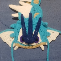 Crochet Gyarados Hat PATTERN Pokemon Inspired - Etsy Canada