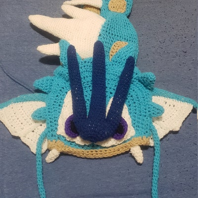 Crochet Gyarados Hat PATTERN Pokemon Inspired - Etsy