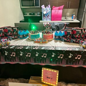 Musical Chip Bag Printable, Musical Favor Bag, Musical Birthday, Dance ...