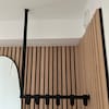 Ceiling Clothes Rack// Clothing Rack // Ceiling Rack // Ceiling Storage ...