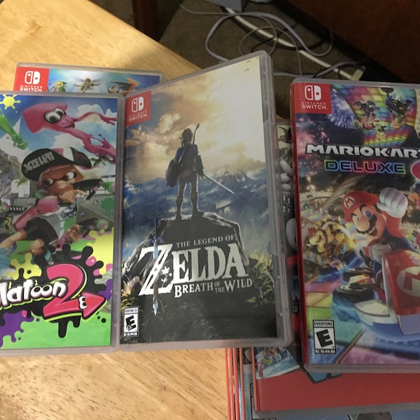 Mario Kart 8 Deluxe Replacement Cover & Case: Double-sided Insert for ...
