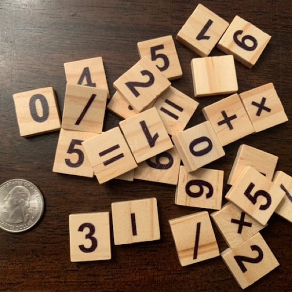 100 Pcs Scrabble Tiles |DIY Craft Wooden Tiles| Letter Tiles| Alphabets ...