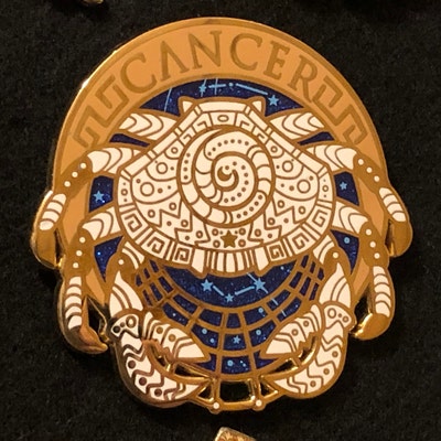 Cancer Enamel Pin - Etsy