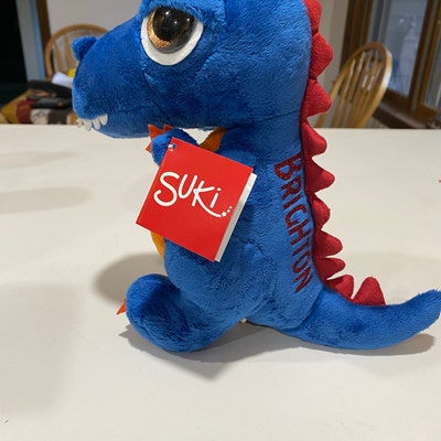 Personalised T-rex Dinosaur Soft Toy - Etsy