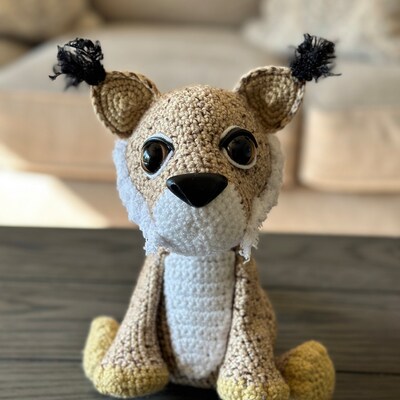 Bobcat Crochet Pattern, Crochet Pattern, Bobcat, Amigurumi, Crochet ...