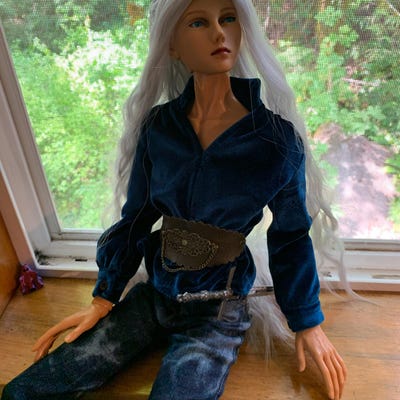 BJD STEAMPUNK OUTFIT Unique Sd Clothing Victorian Corset Doll Clothes ...