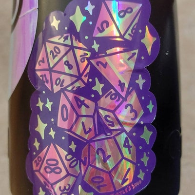 D20, Board Game, Vinyl Sticker, D&D, Polyhedron, Dice, Gamer, Tabletop ...