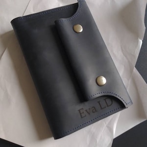 Leather Document Holder Leather Paper Portfolio A4 Document - Etsy