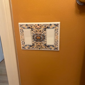 BEACH SEASHELLS Weathered Beach Wood Blue Crab Light Switch | Etsy