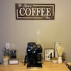 Pallet Sign Coffee Bar Sign Custom Wood Sign 3D Sign Personalized Gift ...
