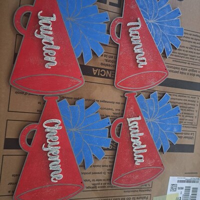 UNFINISHED Megaphone / Blank Cheer Megaphone /cheer Pompoms ...