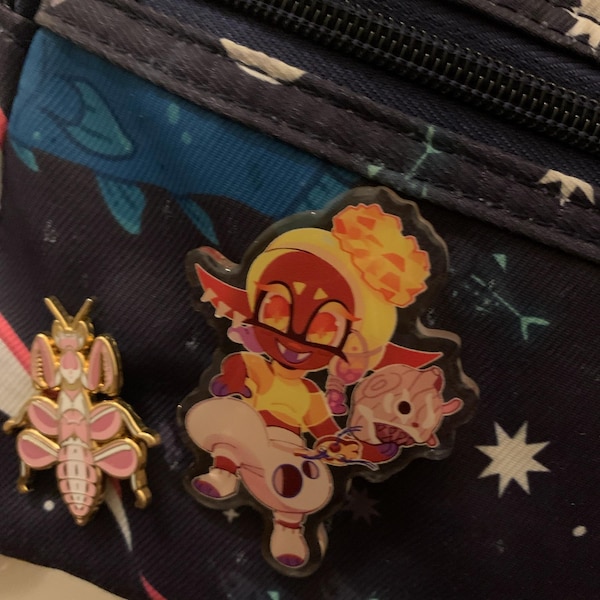 Splatoon Agent Acrilyc Pins - Etsy