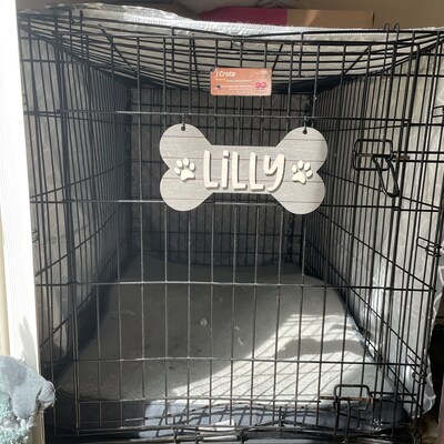 Personalized Wood Crate Sign /personalized Pet Gift / Custom Pet Name ...