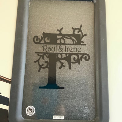 Custom RV Decal / Monogram Decal / Split Letter Decal - Etsy