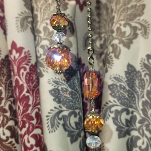 Crystal Ceiling Fan Pull Chain, Light Lamp Pulls, Decorative Pull Chain ...