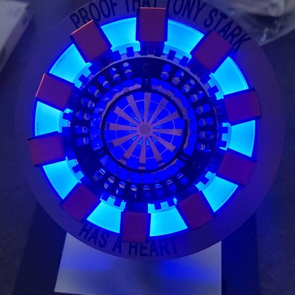 ARC REACTOR Ultra Bright Costume Prop PERSONALISED Gift - Etsy