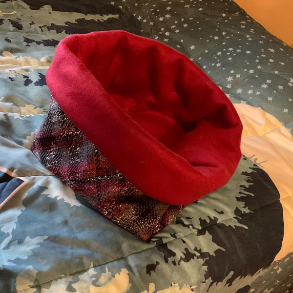 Dog Snuggle Bed Sewing Pattern and Tutorial PDF Dog Sleeping Sack Dog ...