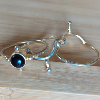 La Mer Ring Brass - Etsy