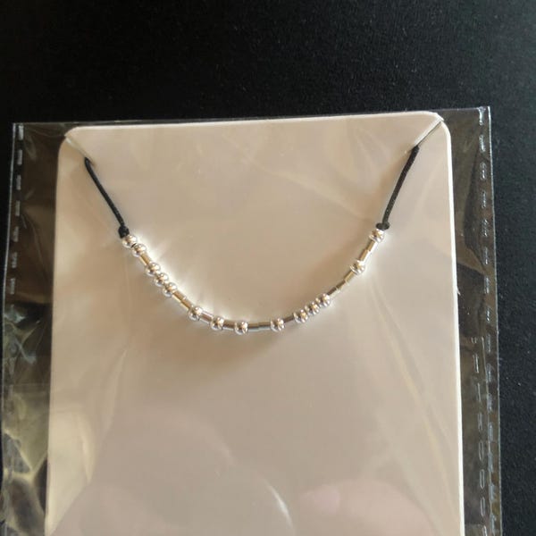 Custom Personalized Morse Code Bracelet, Matching Couples Friendship Gift | Jewelry for Men ...