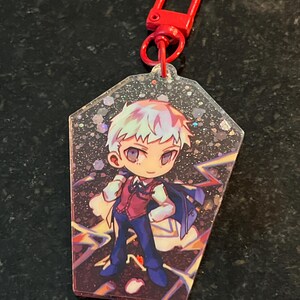 P5 Isometric Akechi & Joker Hangouts Acrylic Keychain Standees - Etsy