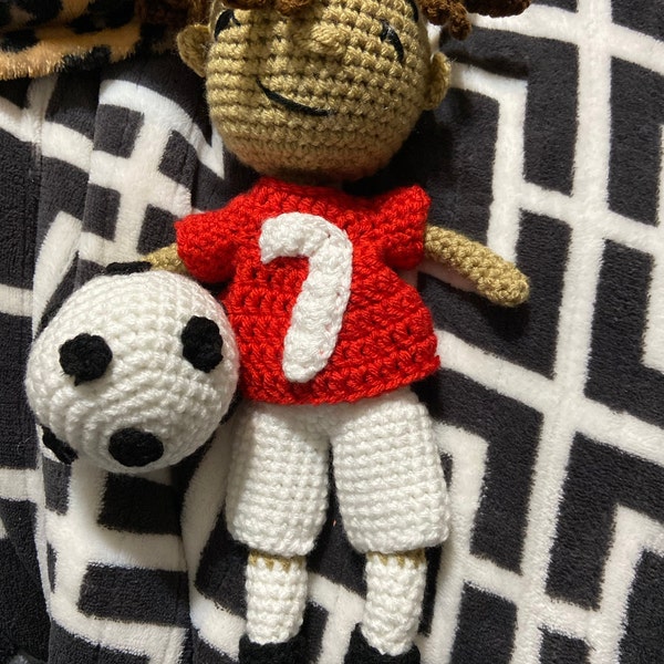 Amigurumi Habs Hockey Girl Pattern, Crochet Hockey Player Pattern ...