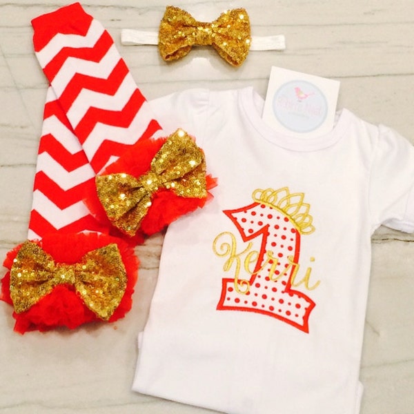 Number One Tiara Crown 1st Birthday Applique Machine Embroidery Design ...