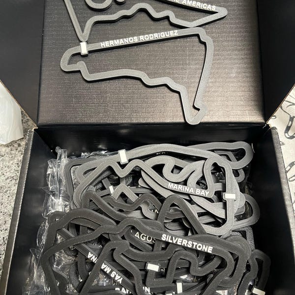 3D Printed F1 Tracks - Etsy