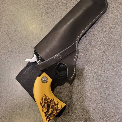 Printable Cross Draw Holster Pattern for Single Actions With Barrels up ...