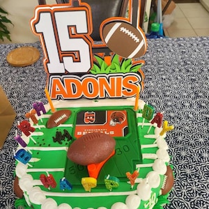 Baseball Birthday Cake Topper Rookie of the Year First - Etsy