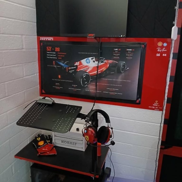 Ferrari SF 26 - F1 Desk Mat 2026 - Charles Leclerc - Lewis Hamilton ...