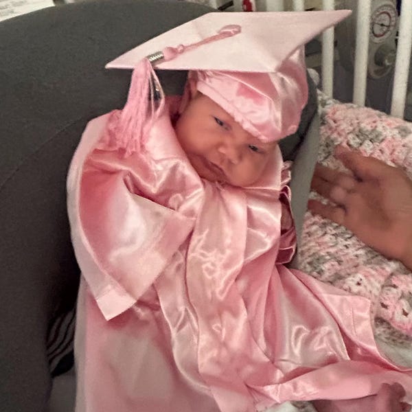 NICUGRAD® Graduation Set, NICU Graduation Cap and Gown, NICU Graduate ...