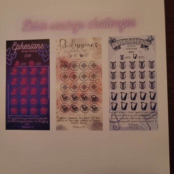 Fallout SPECIAL Saving Challenge Bundle Handmade Fits A6 7 Trackers, 1 ...